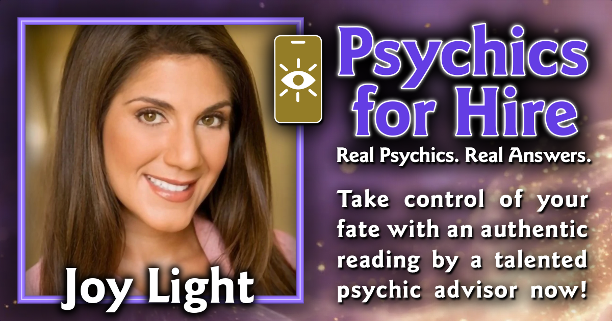 Psychics for Hire: Phone Readings with Joy Light